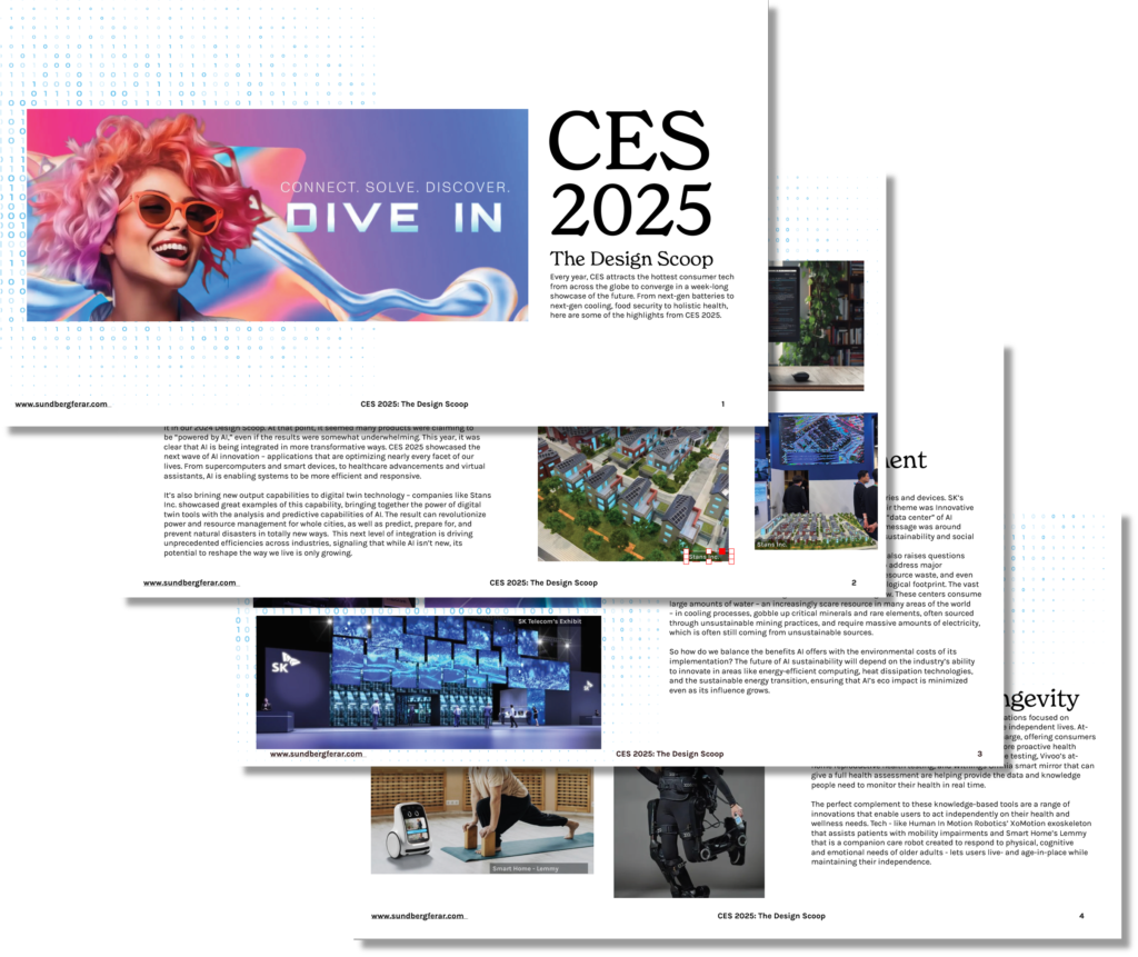 CES 2025: The Design Scoop - Sundberg-Ferar
